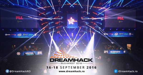 DreamHack Bucharest 2016 diễn ra vào tháng 9/2016
