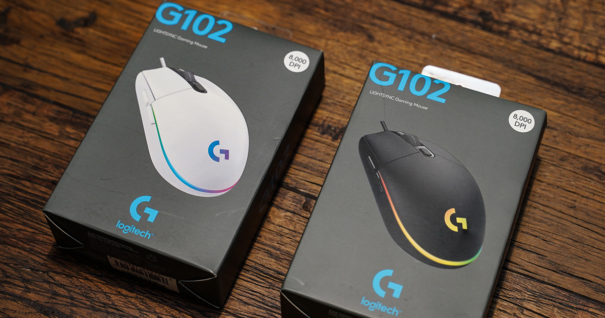 Logitech G102 có RGB với giá chưa đến 600.000 đồng