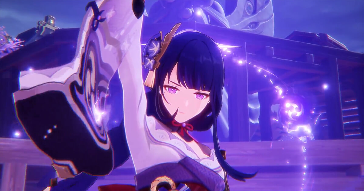 Raiden Shogun sẽ ra mắt trong Genshin Impact 2.1