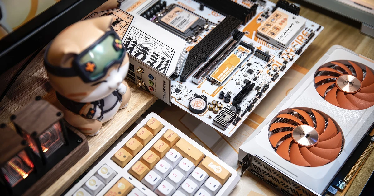 COLORFUL ra mắt dòng sản phẩm mới COLORFIRE MEOW