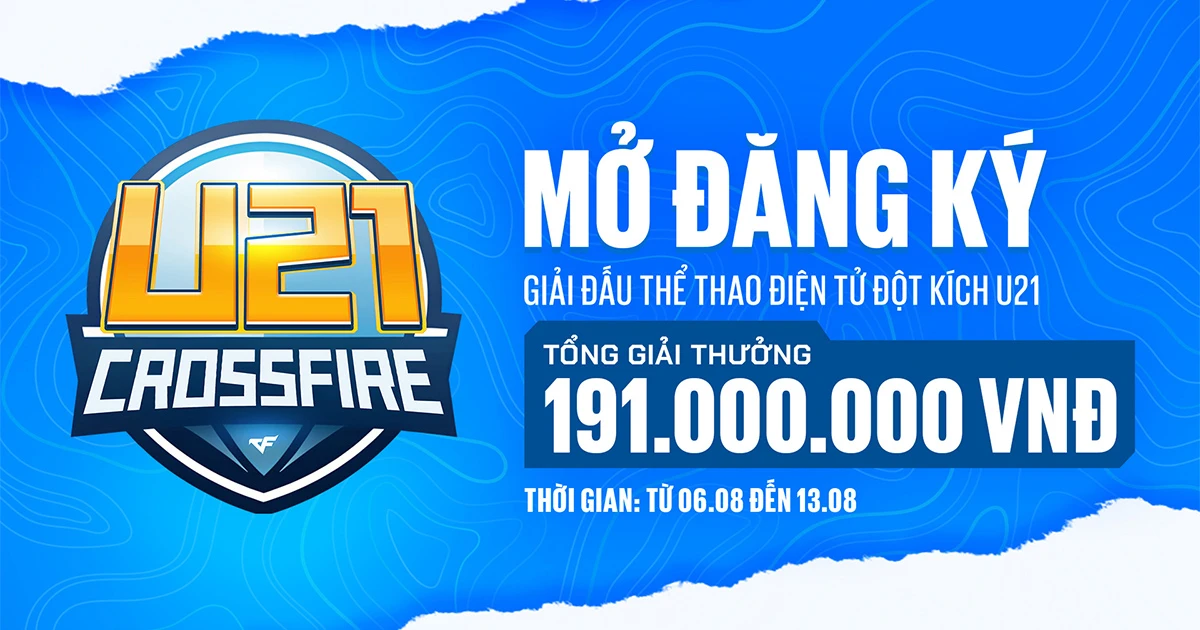 VTC Online công bố giải đấu mới U21 Crossfire 2024