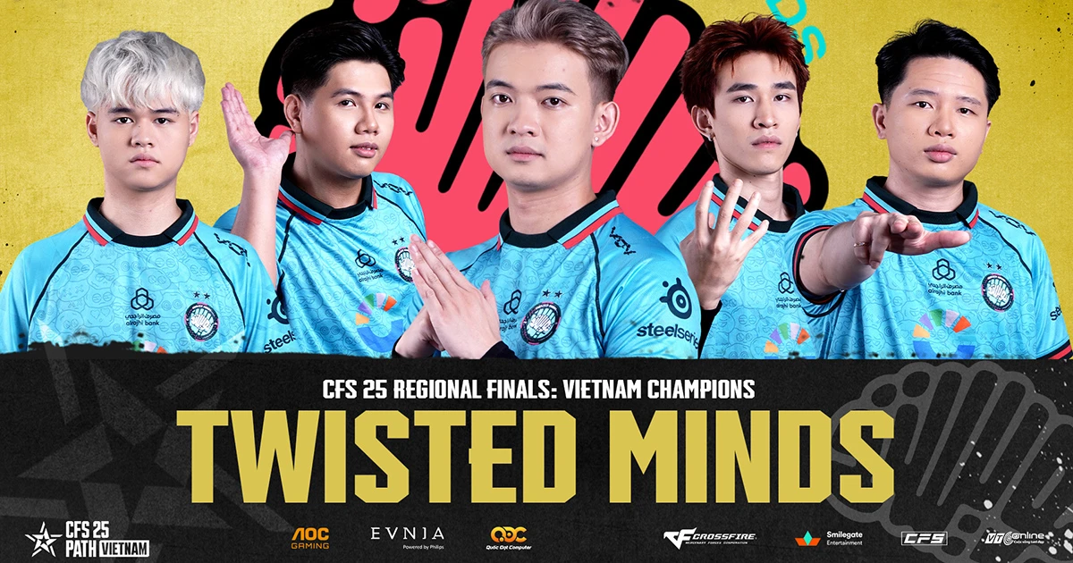Twisted Minds vô địch CFS 25 PATH Vietnam