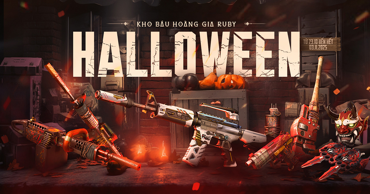 Crossfire ra mắt Kho Báu Hoàng Gia Ruby Halloween